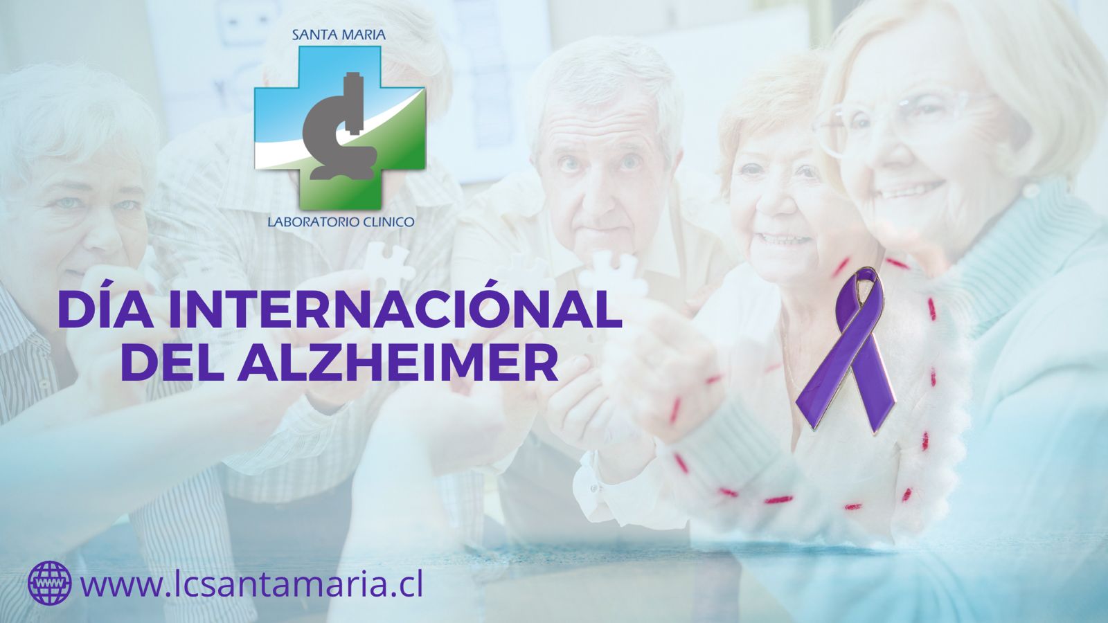 Día Internacional Del Alzheimer Laboratorio Santa María